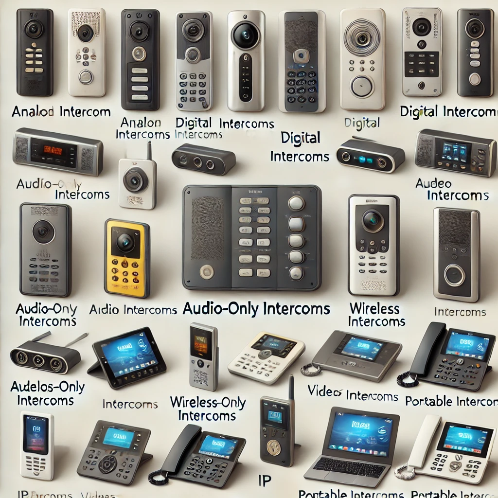 Tipos de Intercomunicadores | Comunicación Eficiente y Segura